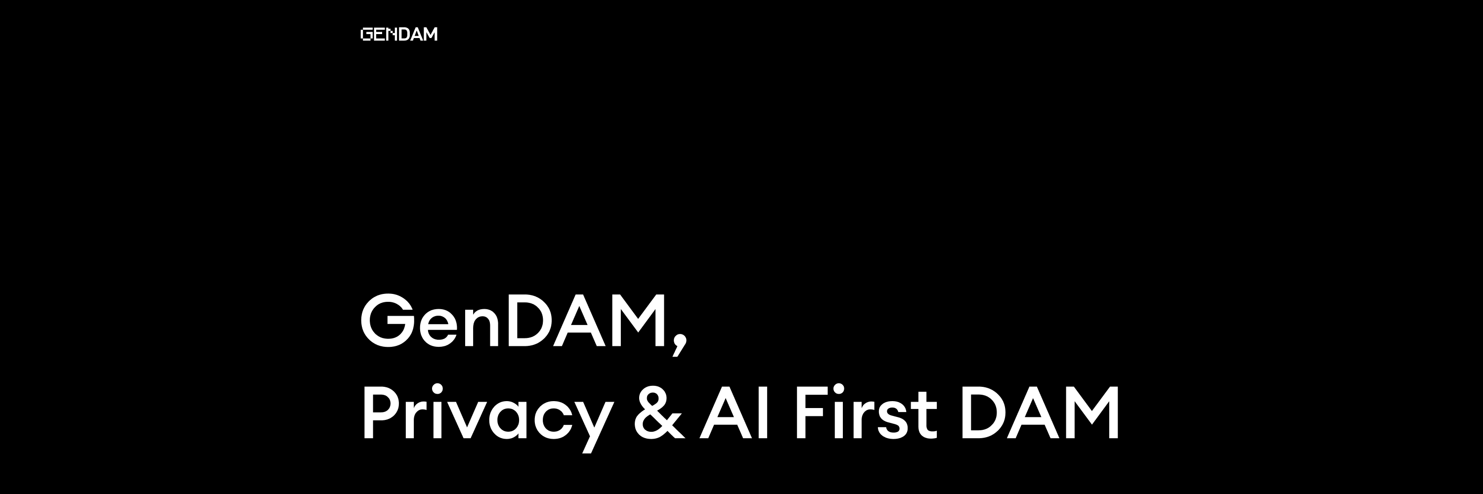 GenDAM | Privacy first generative DAM